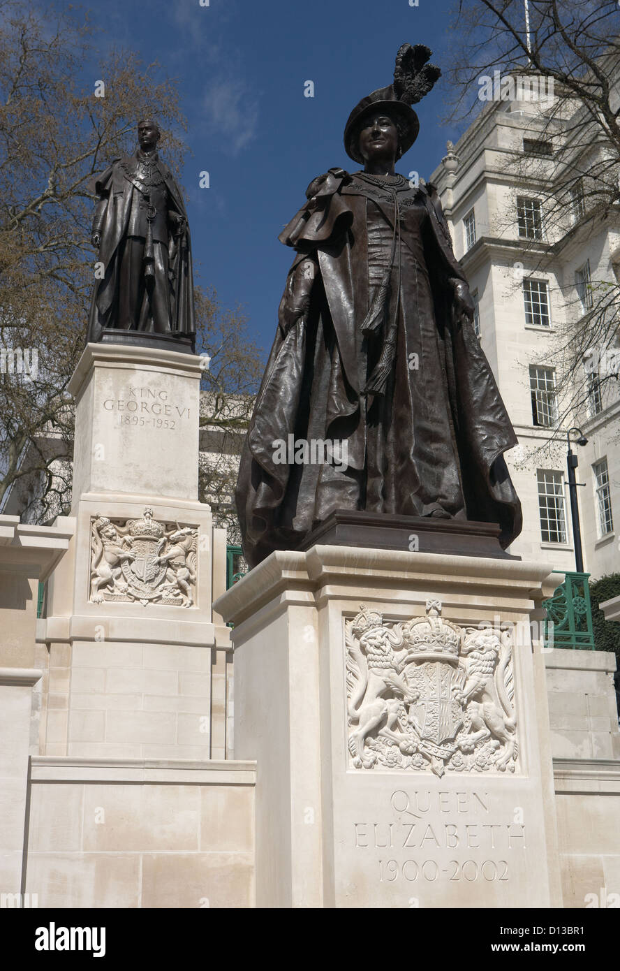 George vi e regina elisabetta monumento immagini e fotografie stock ad ...