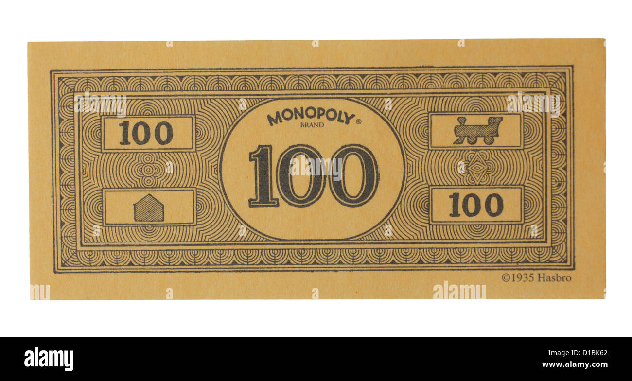 Soldi monopoly 100 immagini e fotografie stock ad alta risoluzione - Alamy