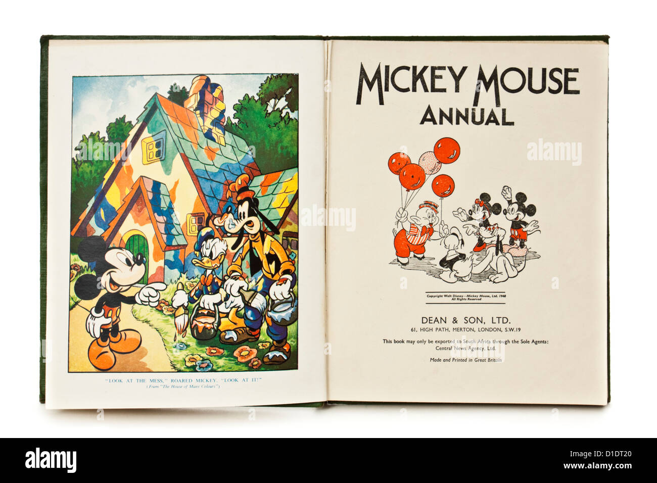 Sfondo Bianco Mickey Mouse Immagini e Fotos Stock - Alamy