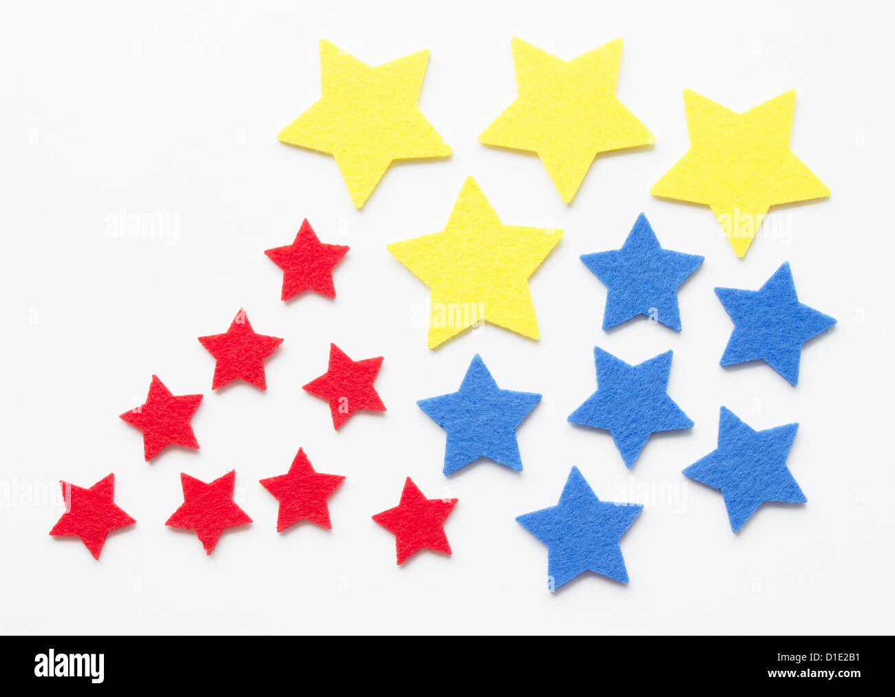 Stelline colorate immagini e fotografie stock ad alta risoluzione - Alamy