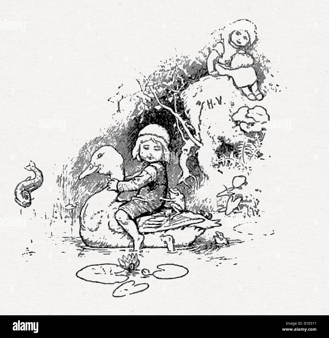 Hansel gretel grimm illustration immagini e fotografie stock ad alta ...