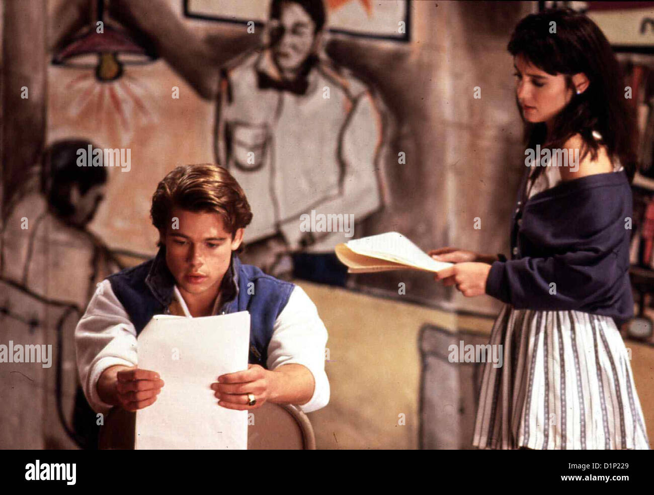 Todesparty Ii taglio classe Dwight (Brad Pitt), Paula (Jill Schoelen ...