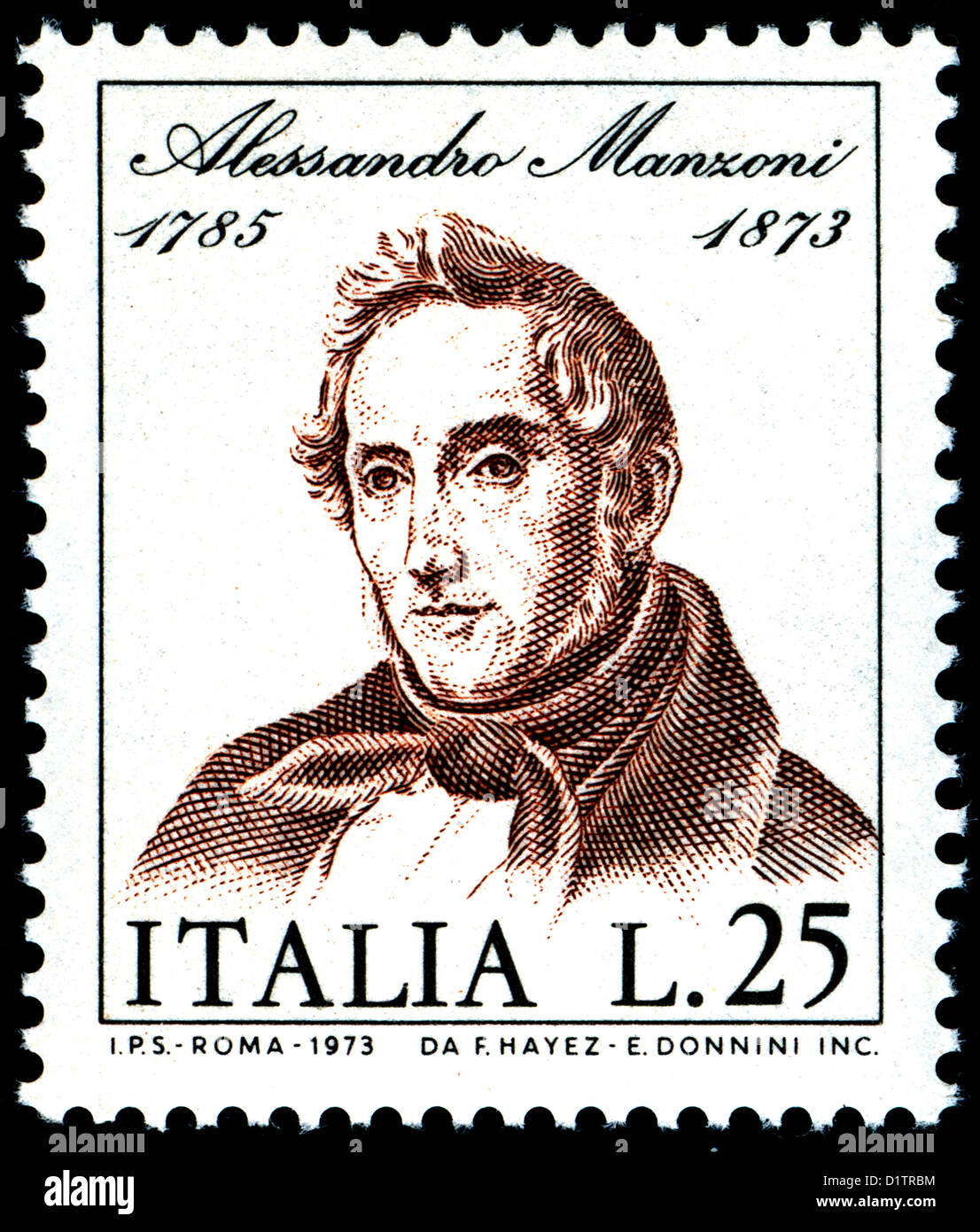 Alessandro Manzoni Immagini e Fotos Stock - Alamy
