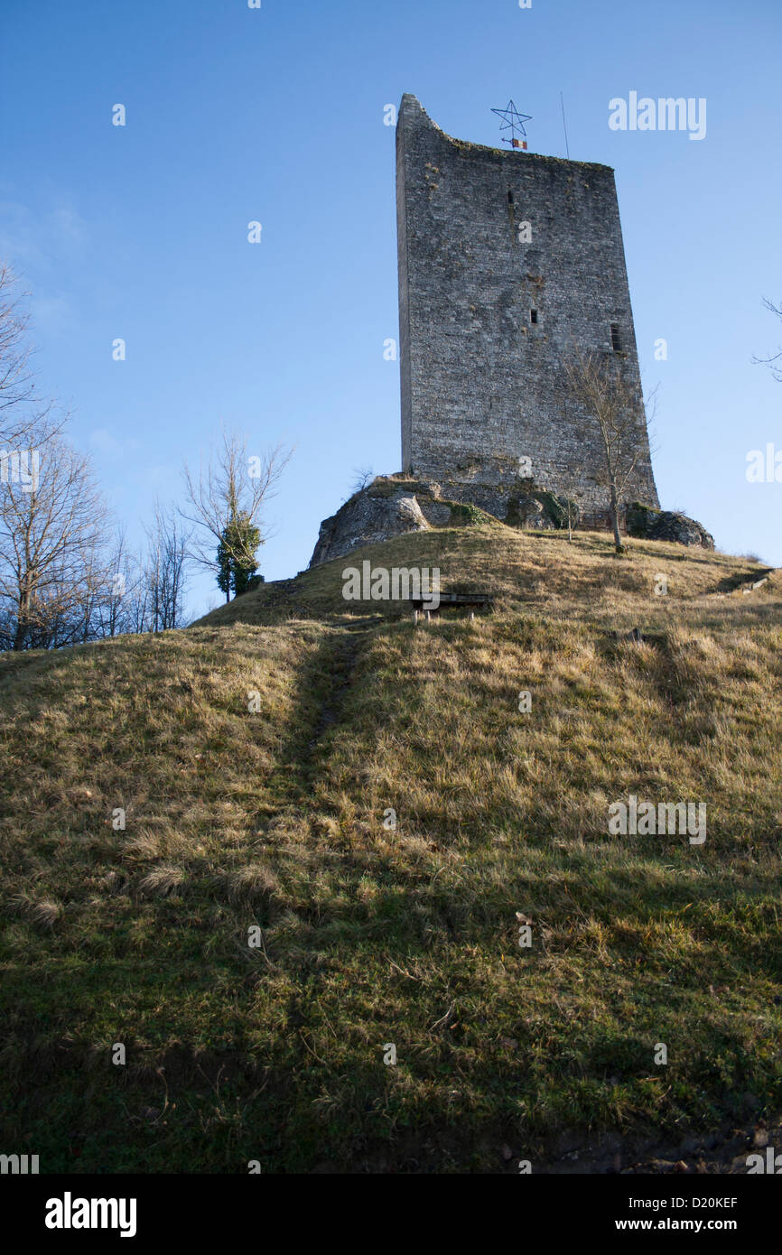 Torre medievale del donjon immagini e fotografie stock ad alta ...