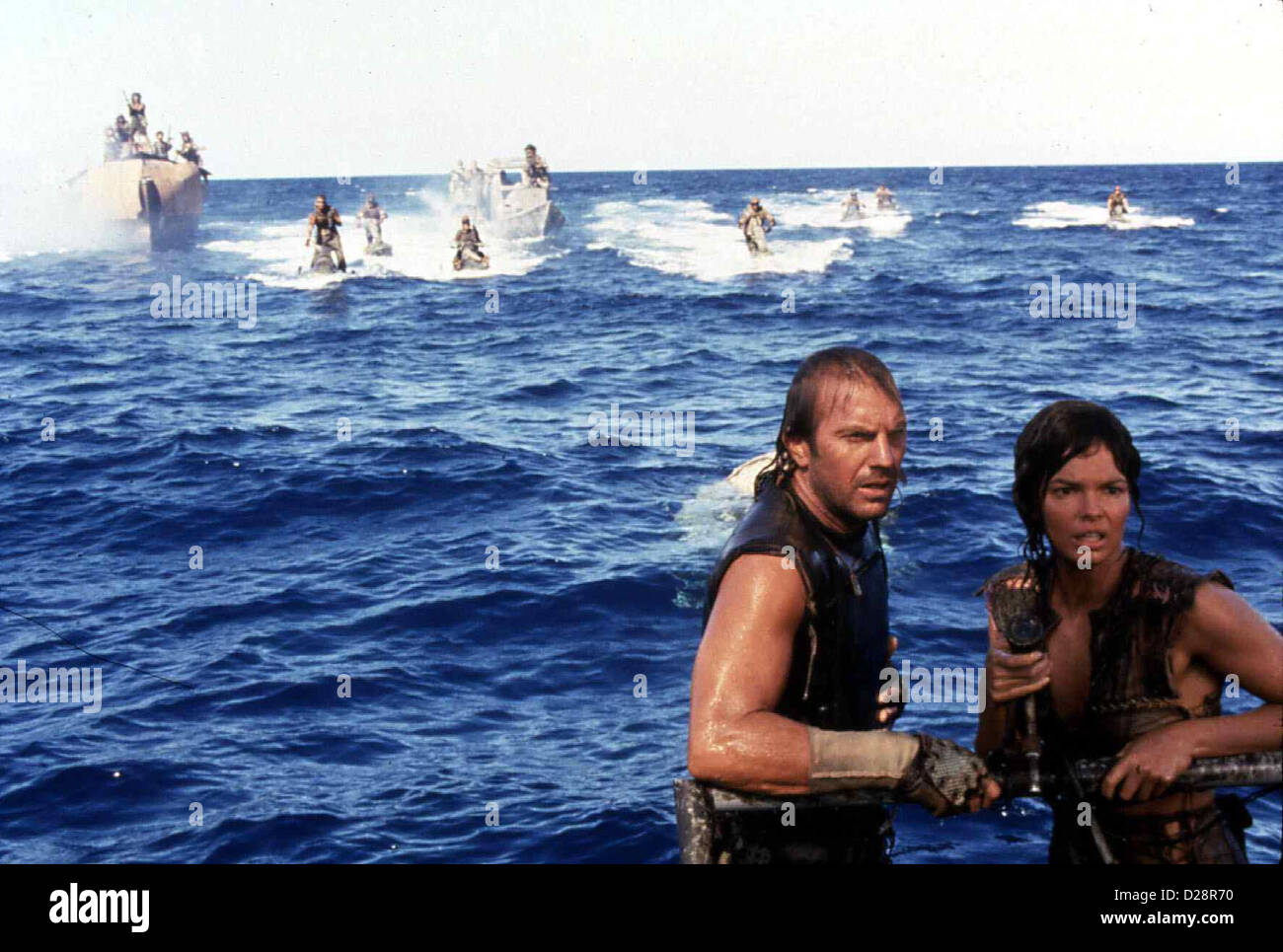 Waterworld Waterworld Kevin Costner, Jeanne Tripplehorn Als Mariner ...