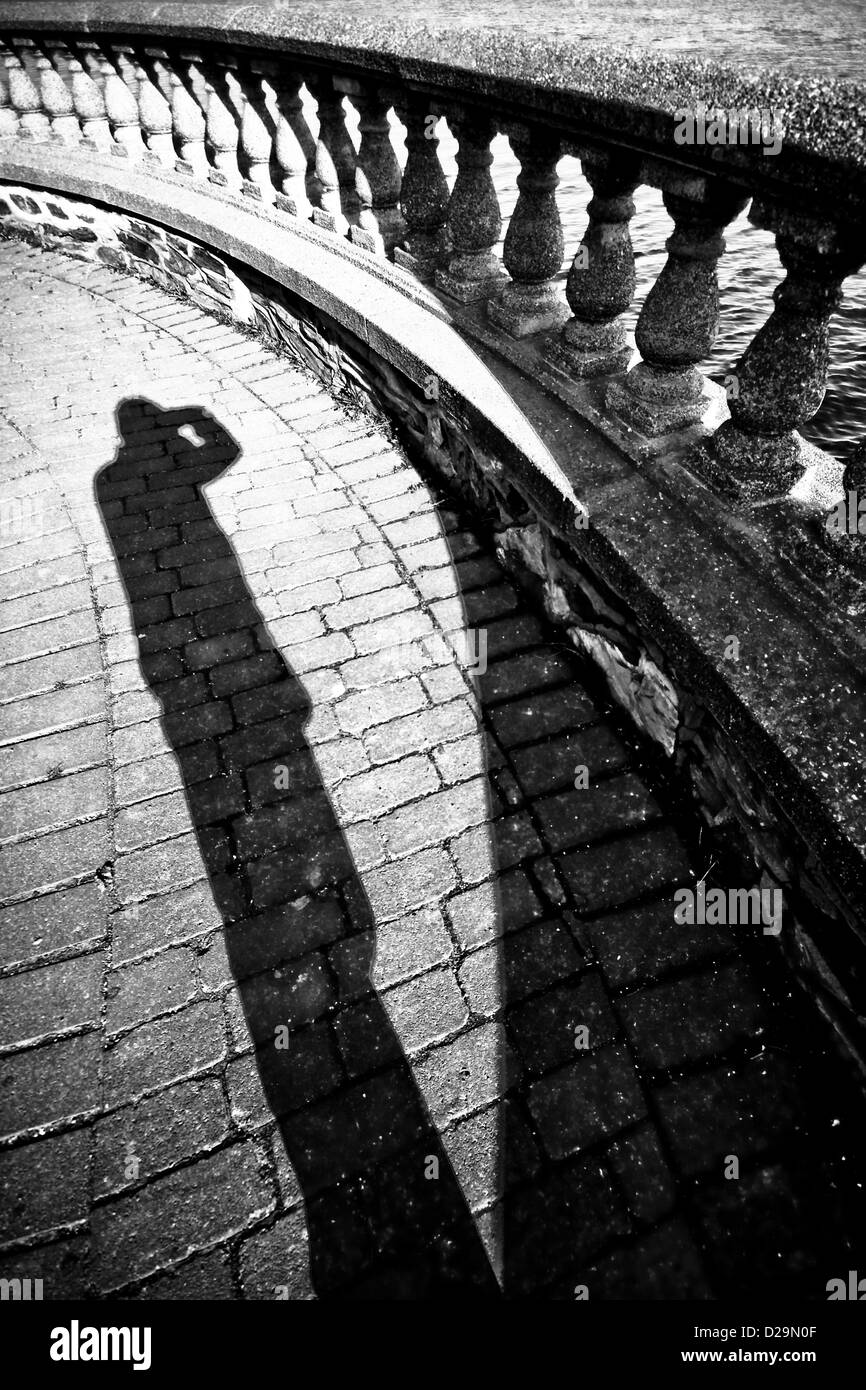 Sfondi ombra Foto e Immagini Stock in Bianco e Nero - Alamy