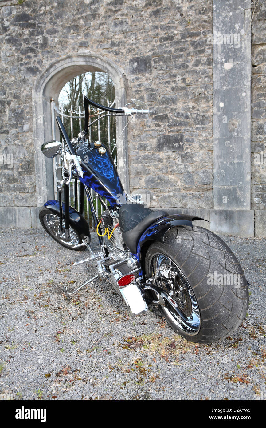 Custom built motorcycle chopper immagini e fotografie stock ad alta ...
