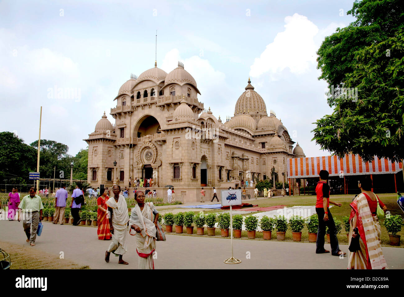 Belur Math Headquarter Ramakrishna Mission fondata filosofo Vivekananda ...