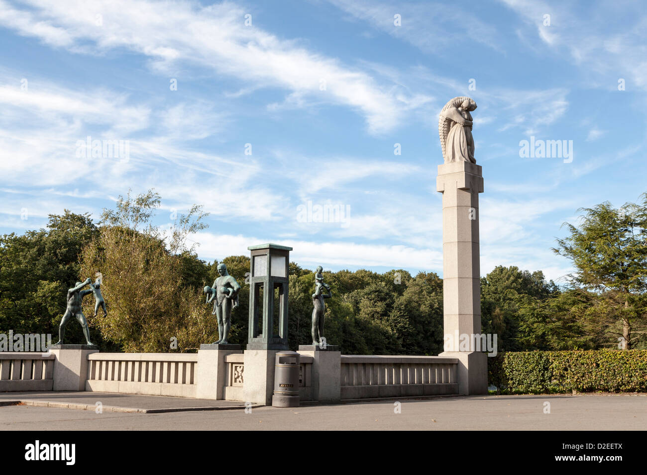 Parco di gustav vigeland immagini e fotografie stock ad alta ...