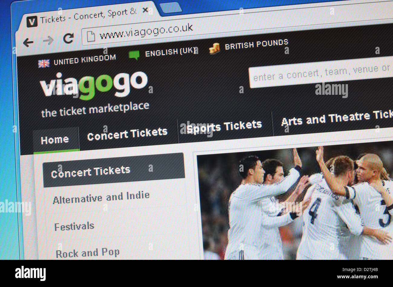 Viagogo logo immagini e fotografie stock ad alta risoluzione - Alamy