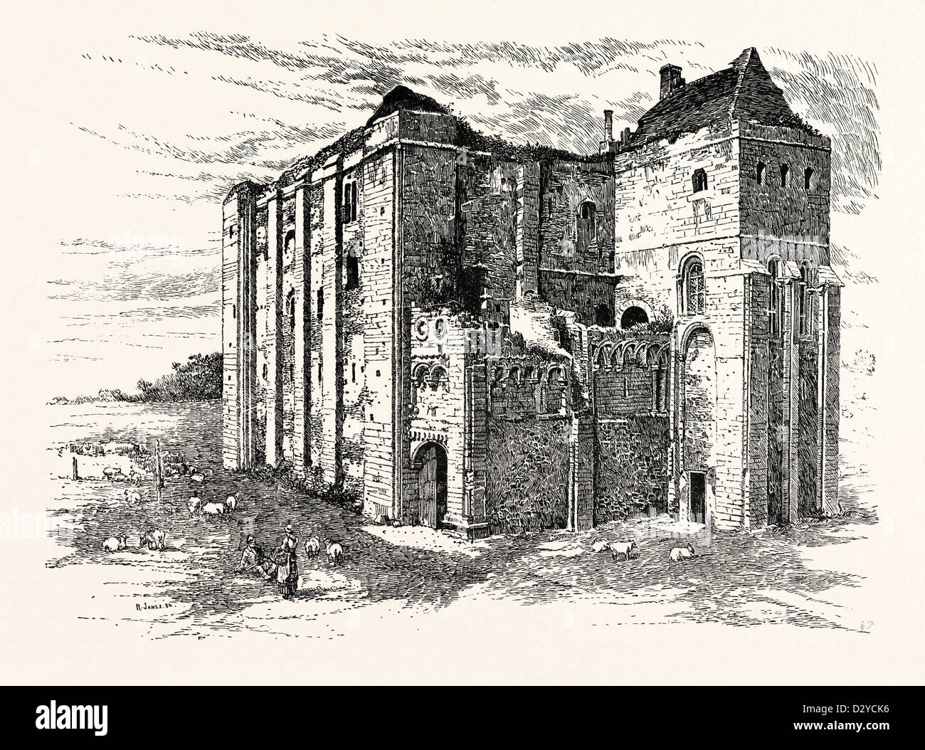 Castle rising norfolk immagini e fotografie stock ad alta risoluzione ...