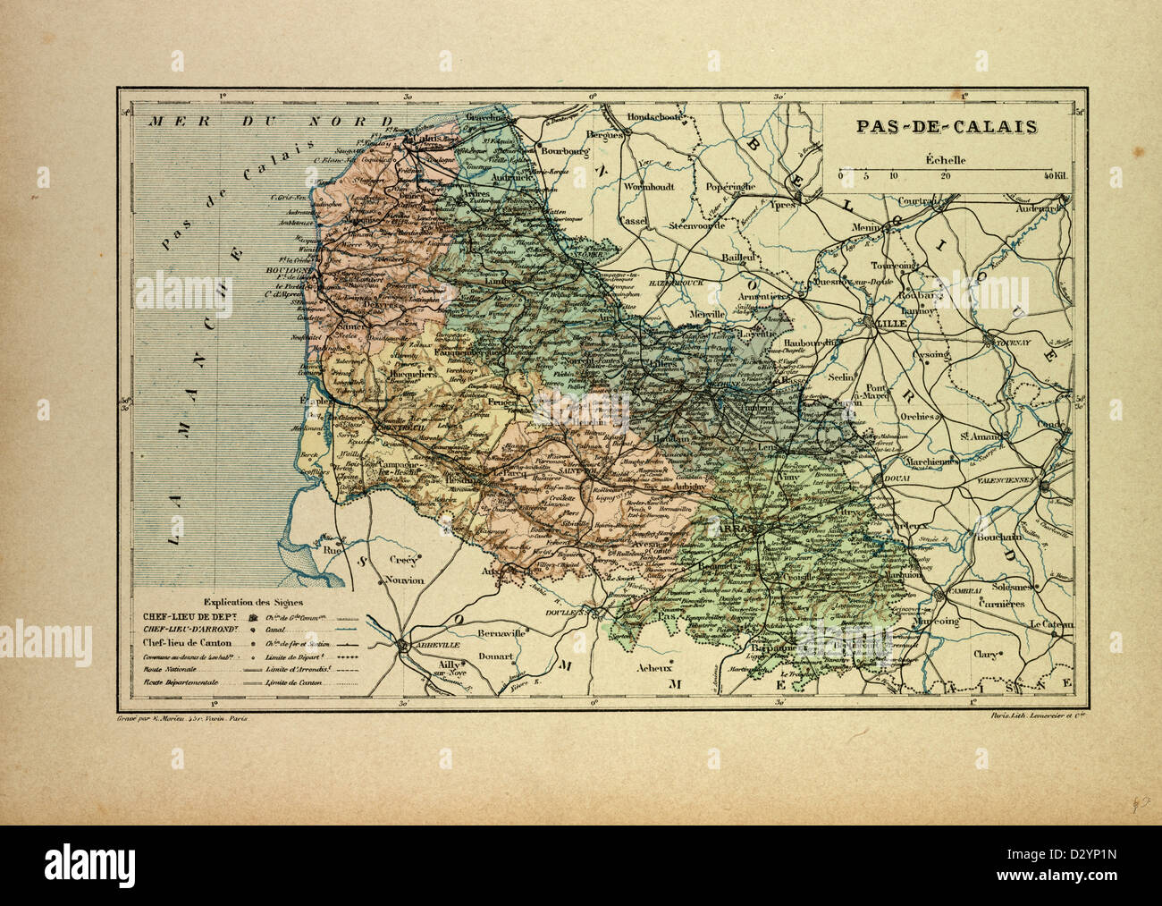 Calais map immagini e fotografie stock ad alta risoluzione - Alamy