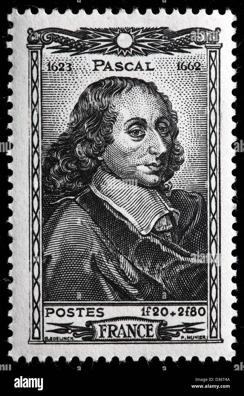 Filosofo blaise pascal immagini e fotografie stock ad alta risoluzione ...