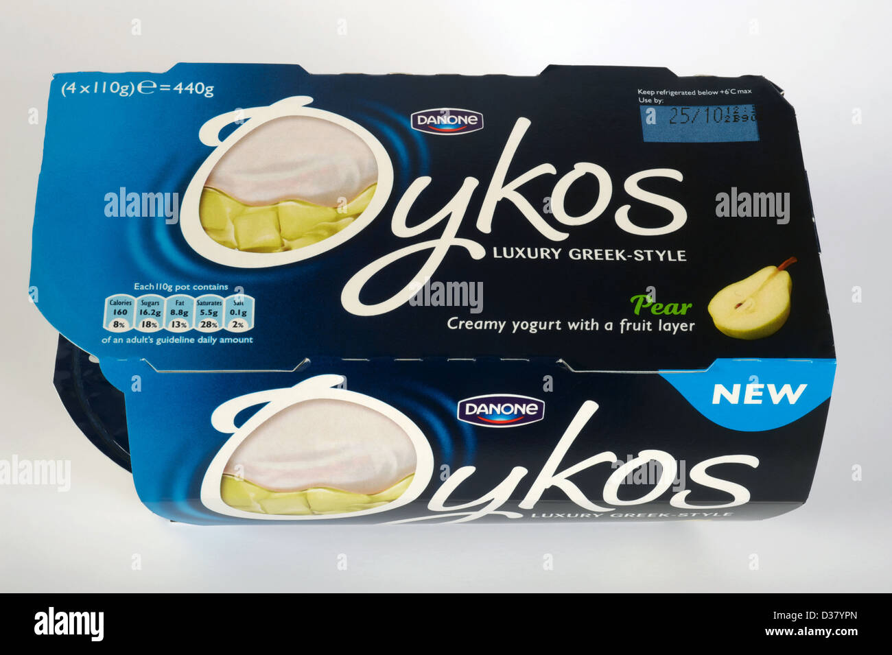 Danone oykos greek style yogurt immagini e fotografie stock ad alta ...