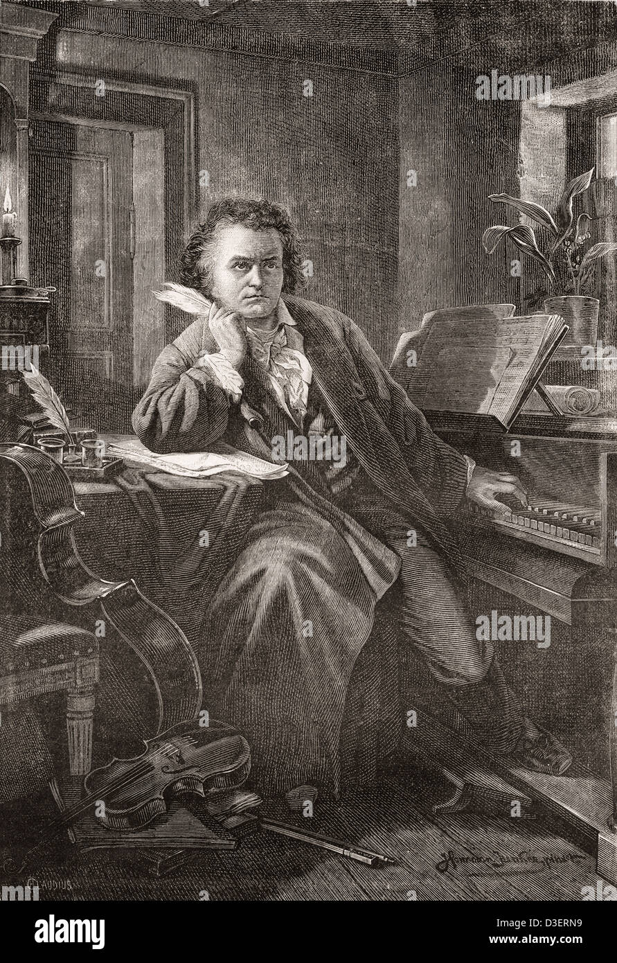 Ludwig van beethoven immagini e fotografie stock ad alta risoluzione ...