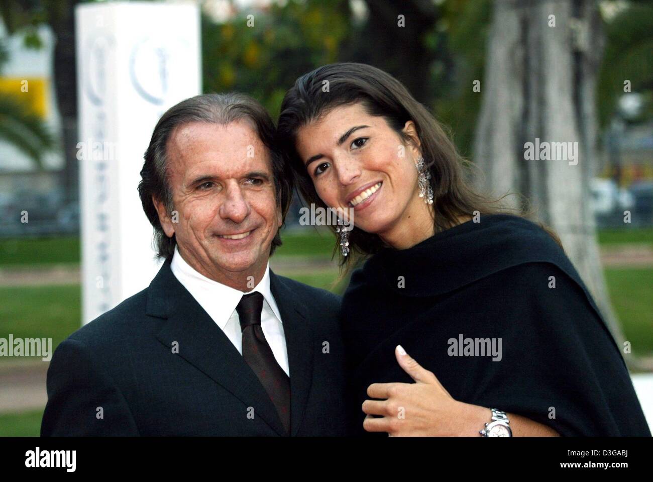 (Dpa) - Brasiliano ex pilota di Formula Uno Emerson Fittipaldi (L) e ...