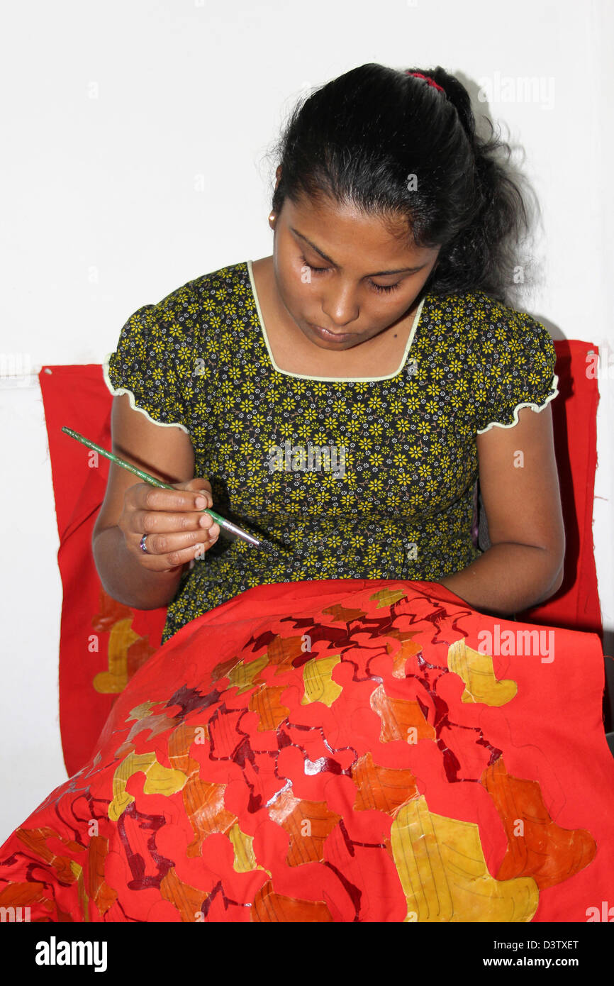 Batik kandy sri lanka immagini e fotografie stock ad alta risoluzione ...