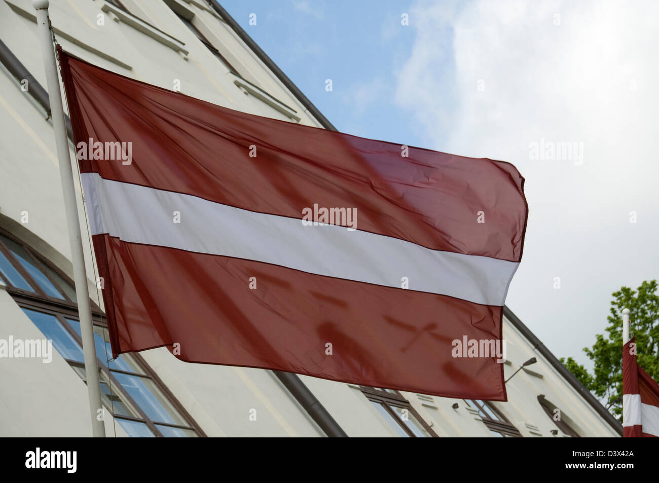 Bandiera nazionale lettone immagini e fotografie stock ad alta ...