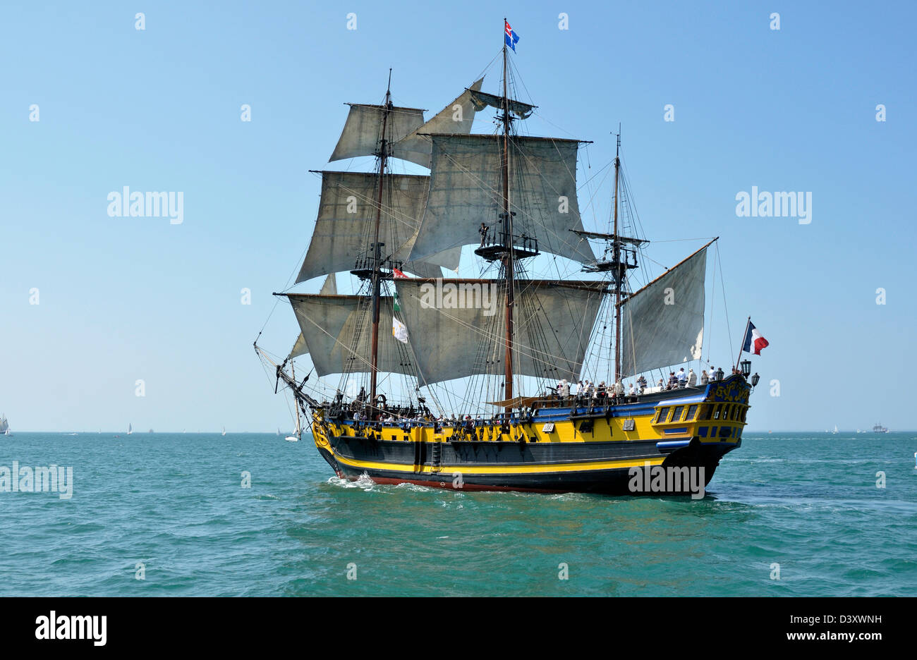 Etoile du Roy (nome iniziale: Il Grand Turk) fregata a tre alberi ...