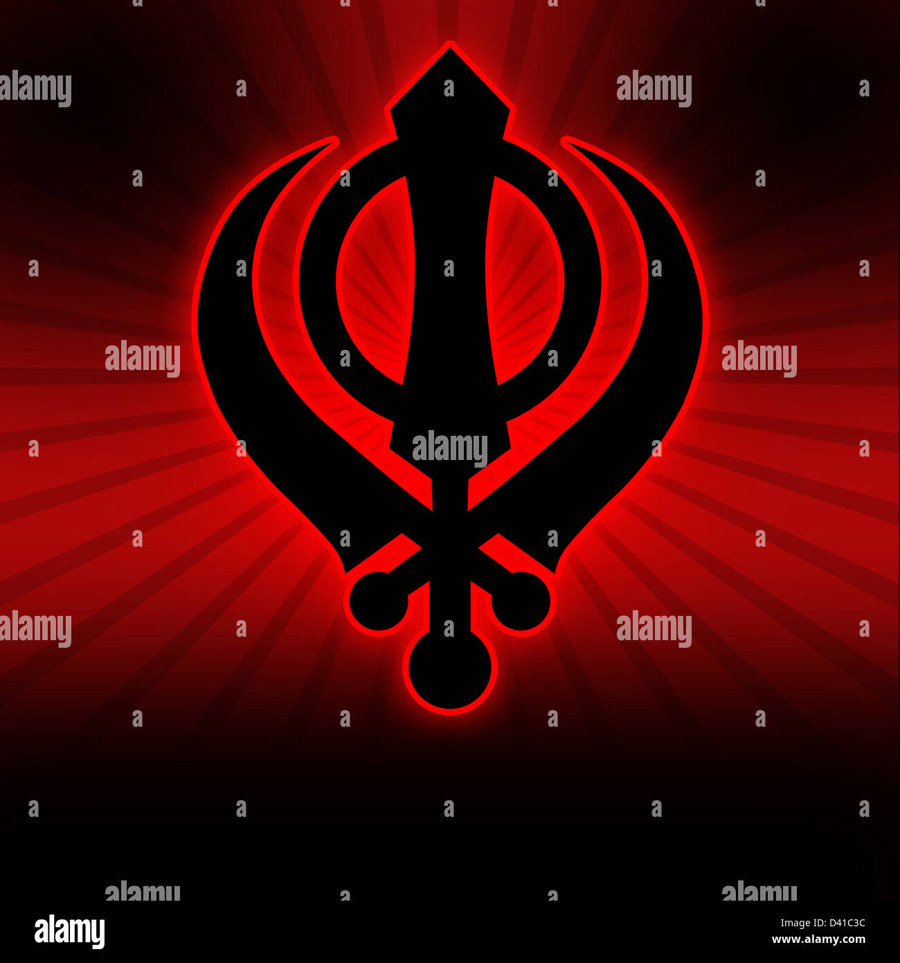 Logo sikhismo immagini e fotografie stock ad alta risoluzione - Alamy