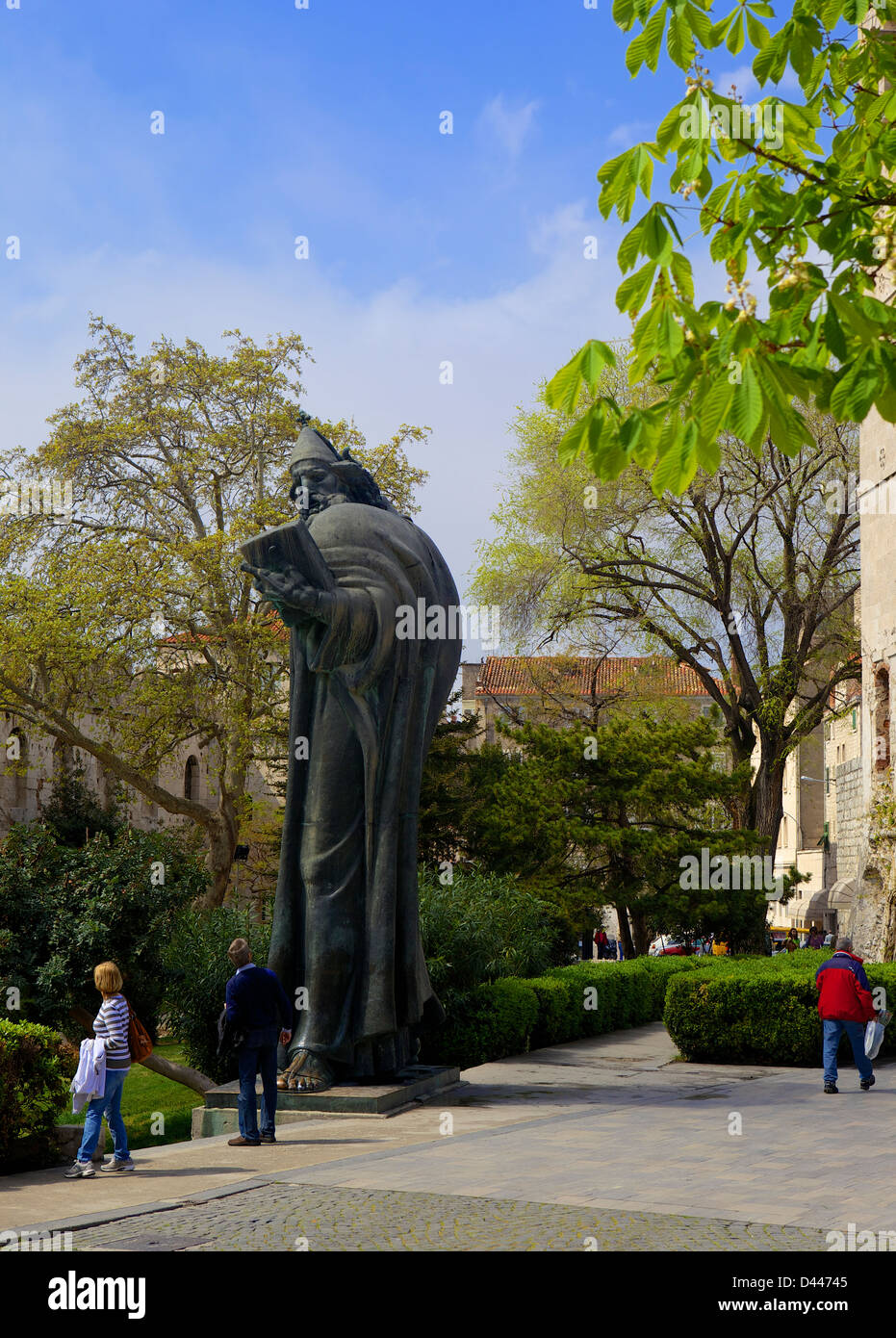 Statua di Grgur Ninski o Gregorio di Nin da Ivan Mestrovic, Split della ...