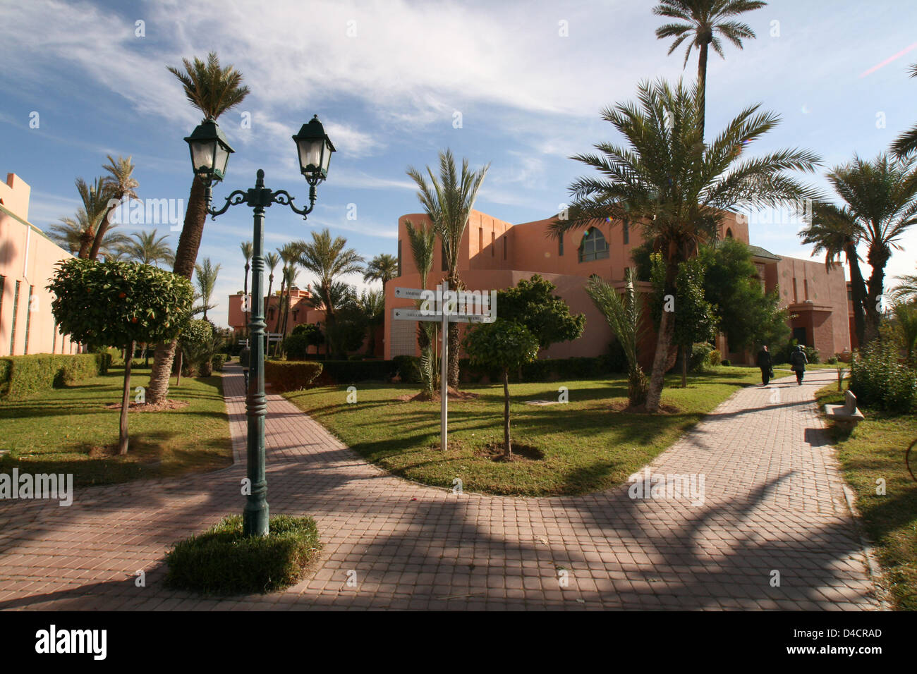 Vista sul Medincines e galenico facoltà del Cadi Ayyad University di ...