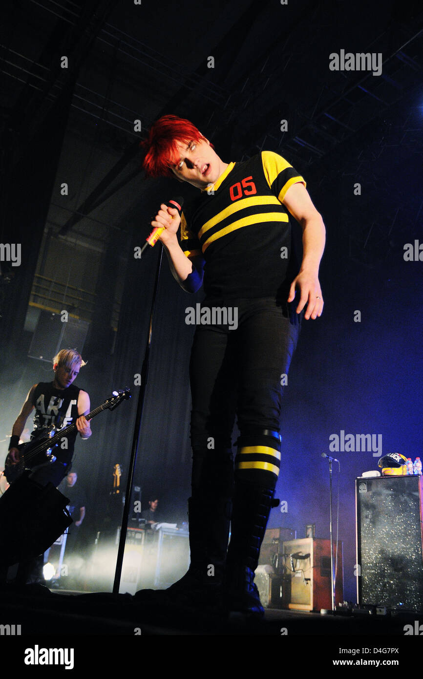 Matt pelissier of my chemical romance immagini e fotografie stock ad ...