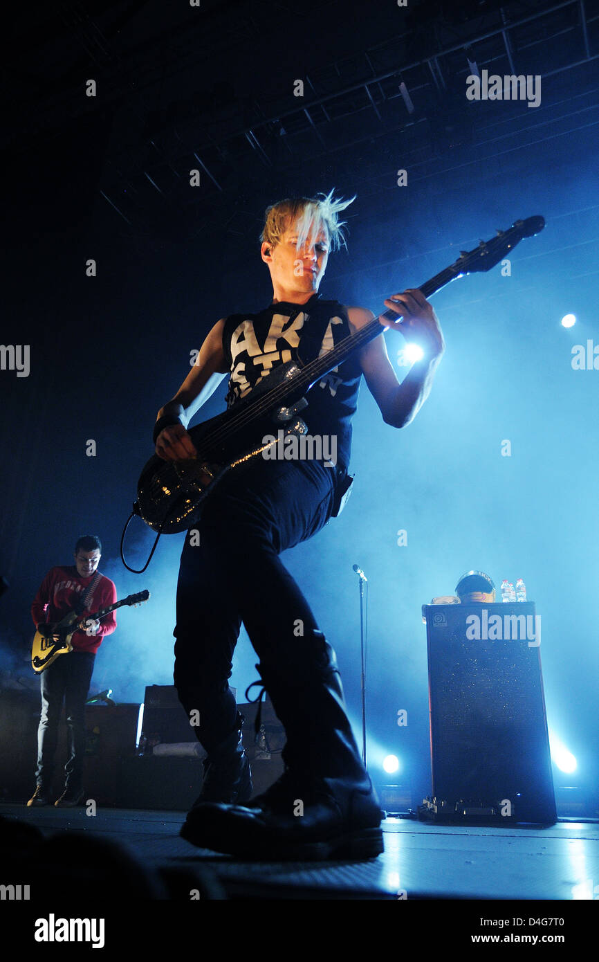 Matt pelissier of my chemical romance immagini e fotografie stock ad ...