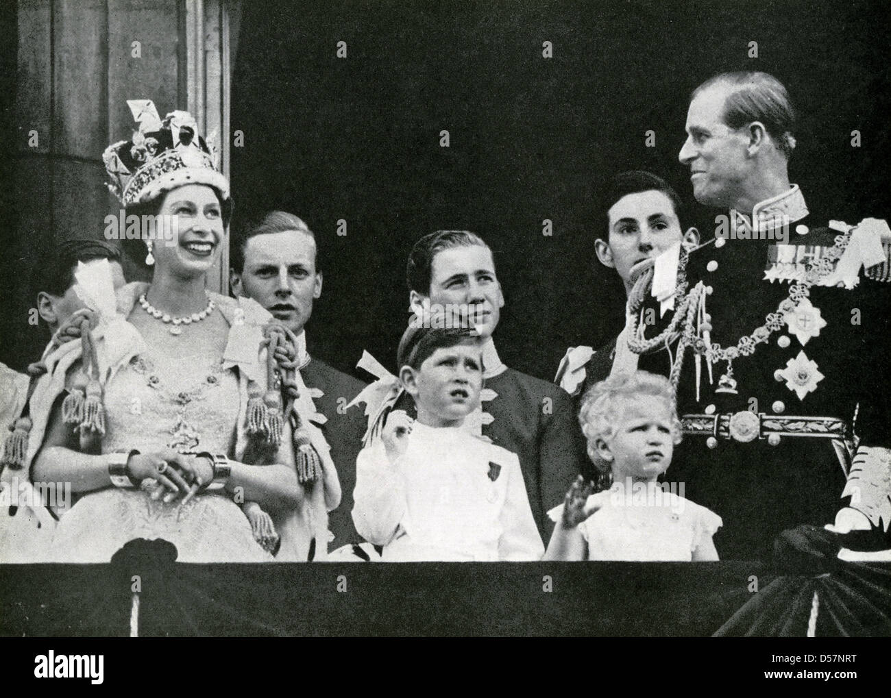 Queen elizabeth coronation immagini e fotografie stock ad alta ...