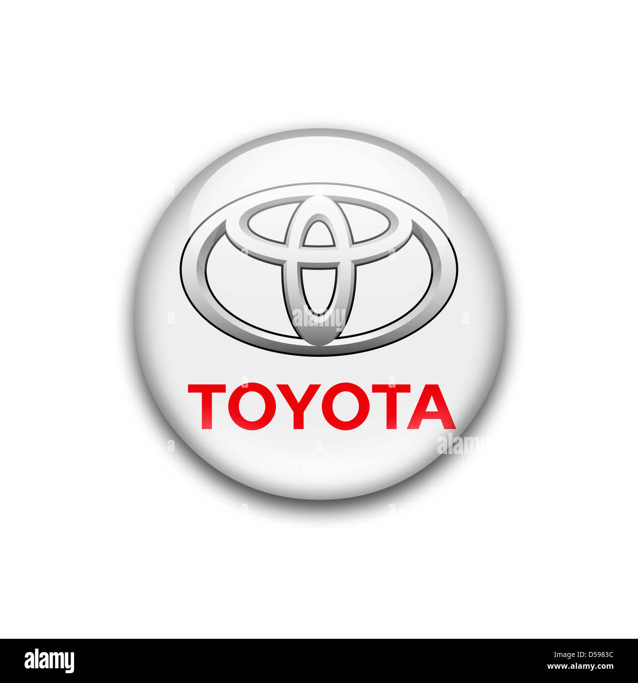 Toyota logo symbol icon flag immagini e fotografie stock ad alta ...