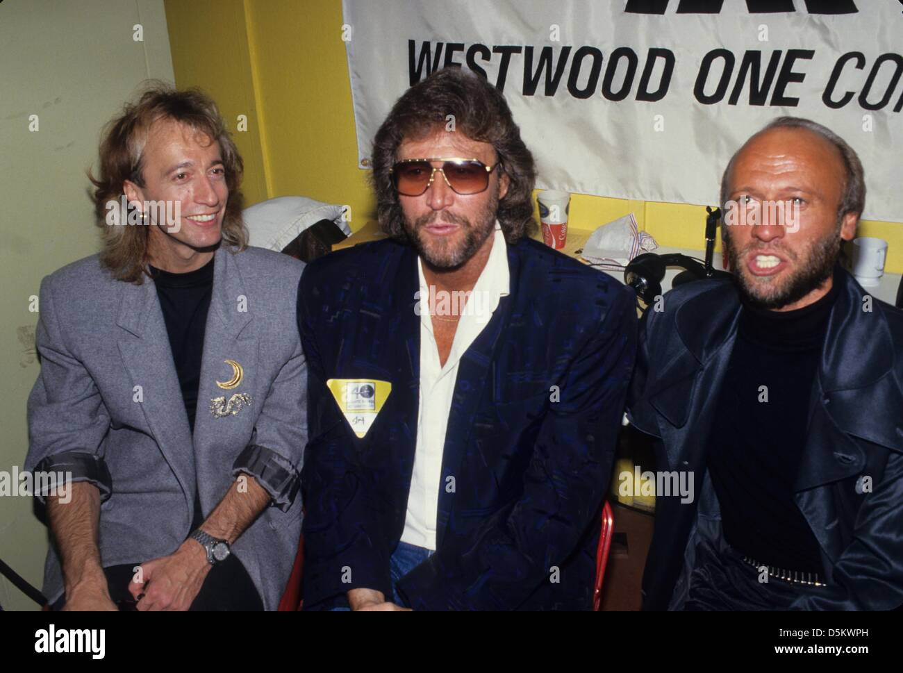 Barry gibb and robin john gibb immagini e fotografie stock ad alta ...