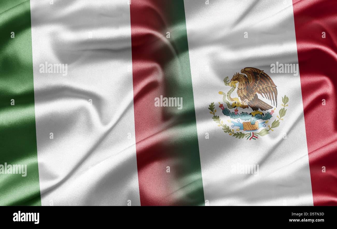 Bandiera italia messico immagini e fotografie stock ad alta risoluzione ...