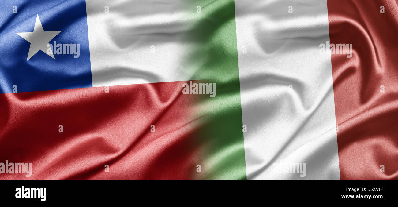 Bandiera cile italia immagini e fotografie stock ad alta risoluzione ...