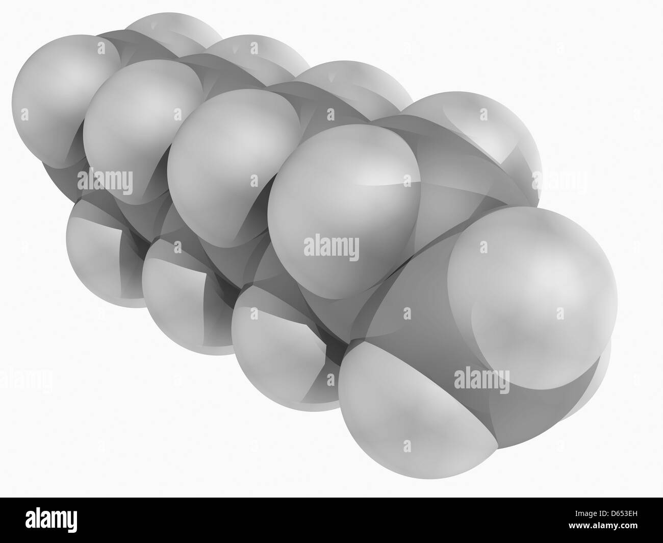Struttura atomica molecola Foto e Immagini Stock in Bianco e Nero - Alamy
