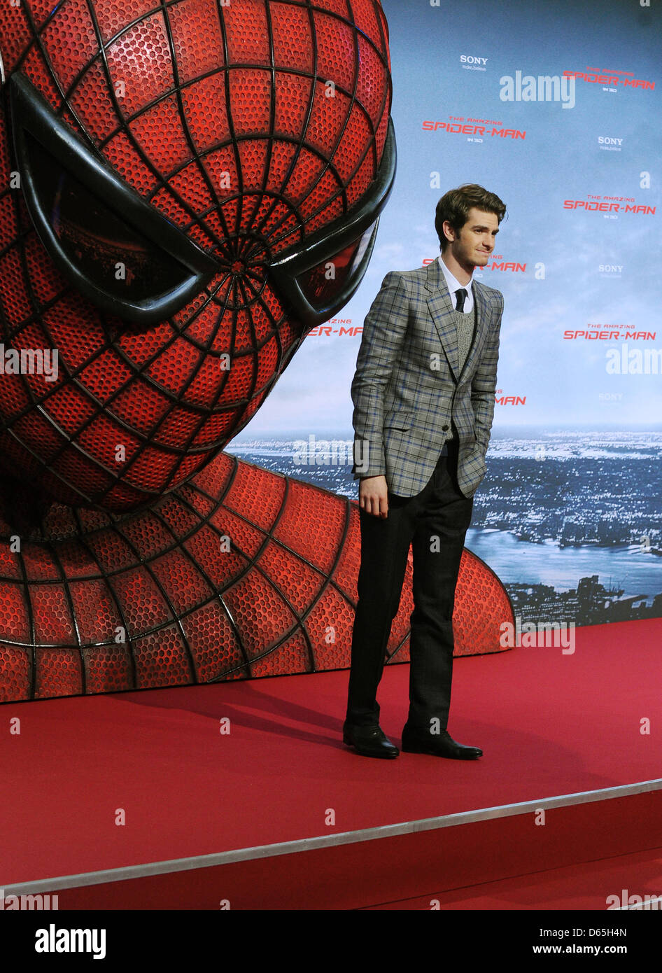 Andrew garfield the amazing spider man immagini e fotografie stock ad ...