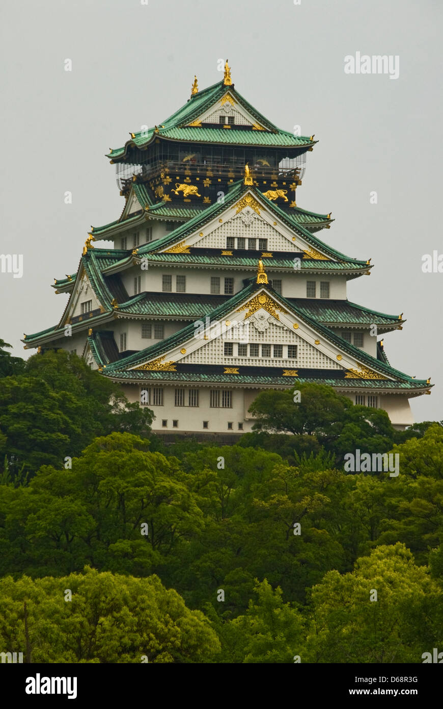 Torre del castello di osaka immagini e fotografie stock ad alta ...