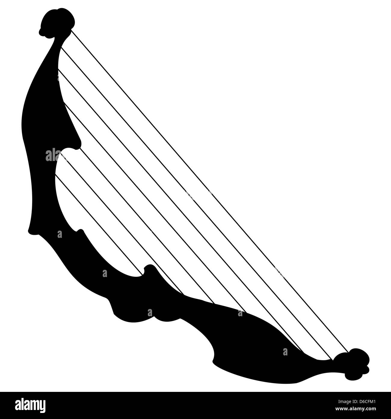 Silhouette harp immagini e fotografie stock ad alta risoluzione - Alamy