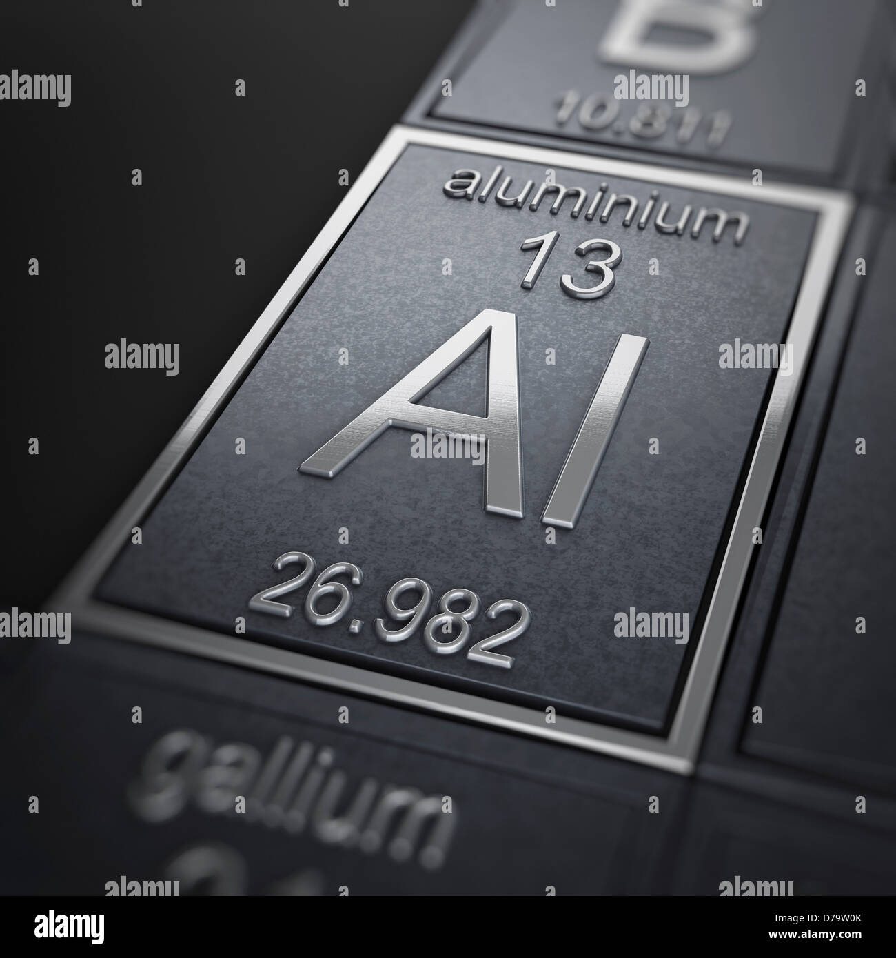 Tavola periodica alluminio immagini e fotografie stock ad alta ...