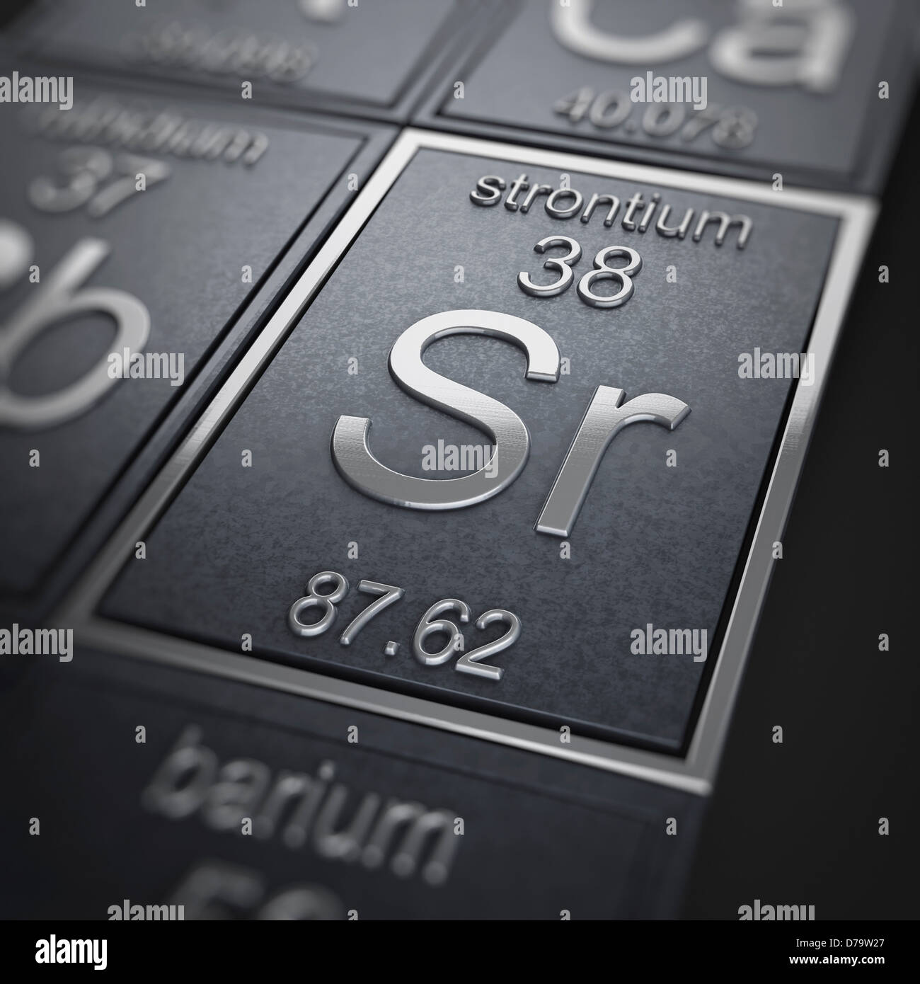 Stronzio tavola periodica immagini e fotografie stock ad alta ...