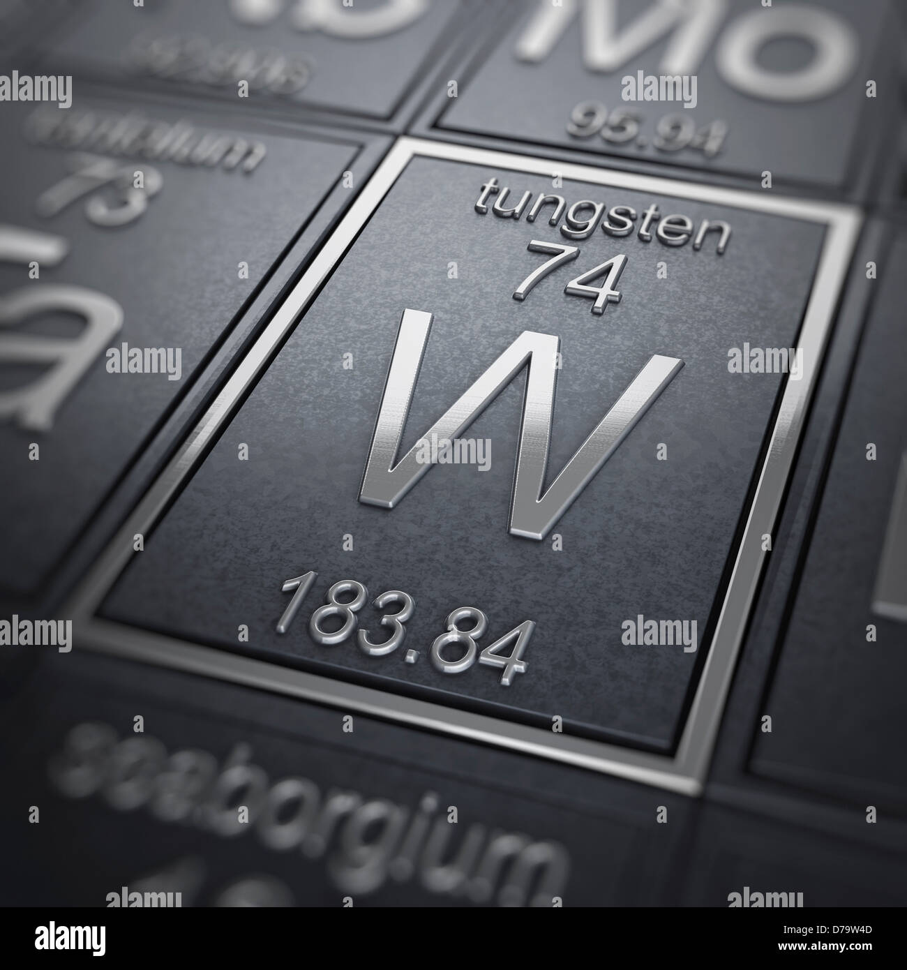 Tungsteno tavola periodica immagini e fotografie stock ad alta ...