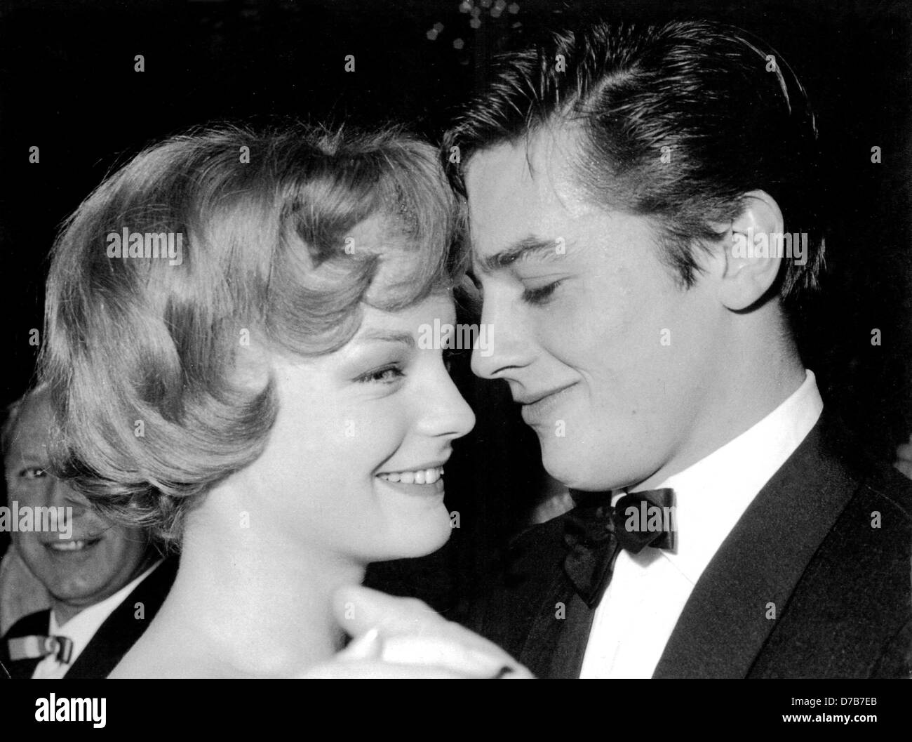 Alain delon romy schneider alain immagini e fotografie stock ad alta ...