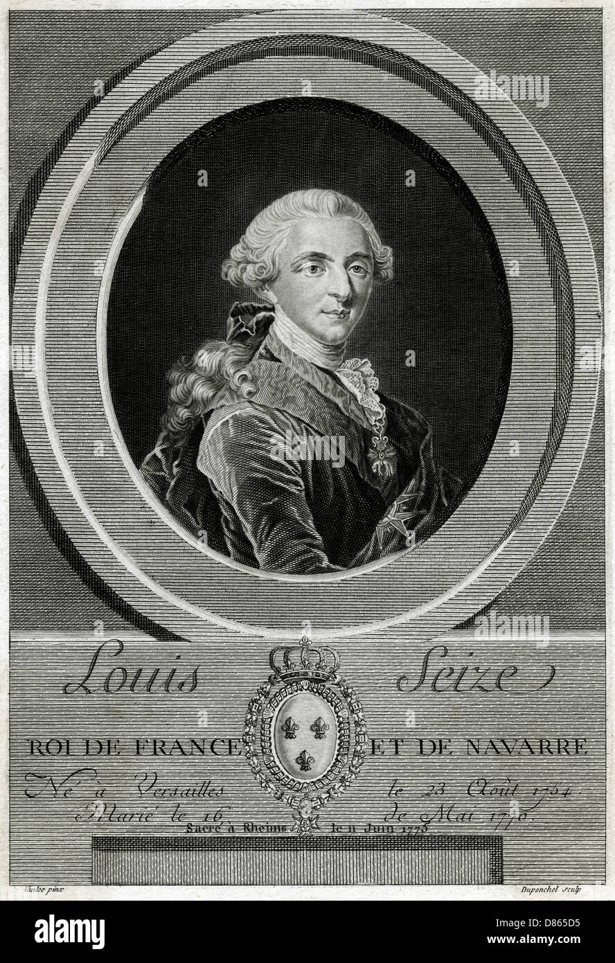 Luigi xvi re di francia immagini e fotografie stock ad alta risoluzione ...