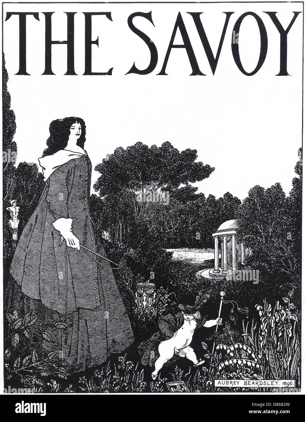Illustration by aubrey beardsley immagini e fotografie stock ad alta ...