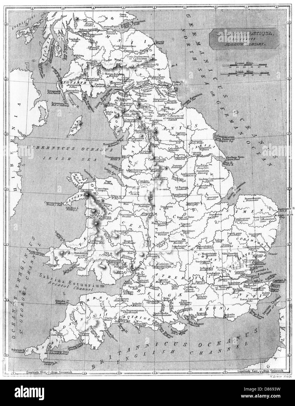 Roman britain map immagini e fotografie stock ad alta risoluzione - Alamy