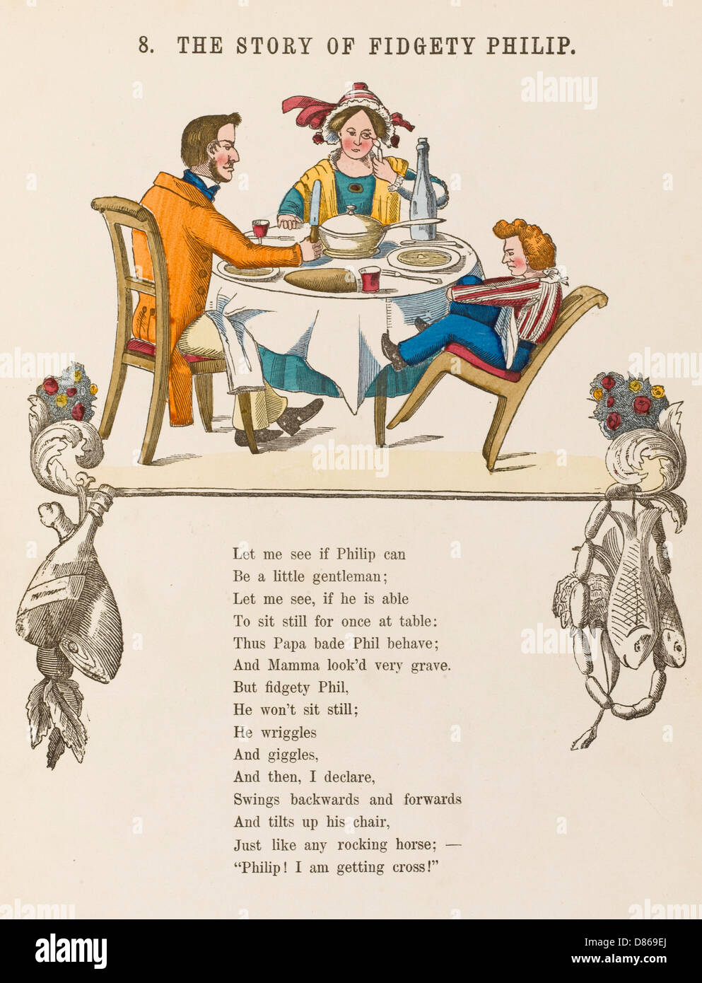 The story of fidgety philip immagini e fotografie stock ad alta ...
