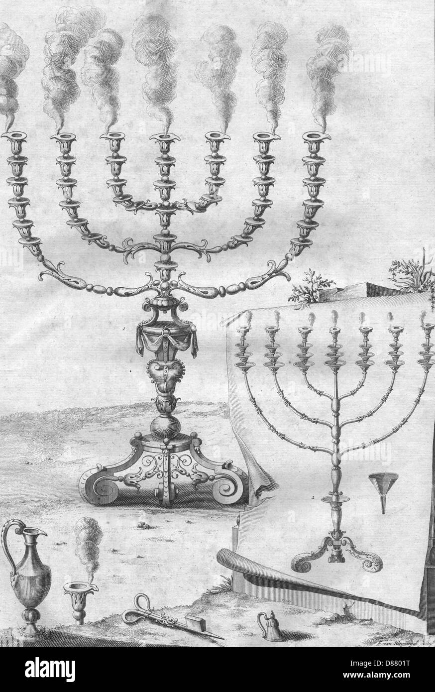 Candelabro a sette immagini e fotografie stock ad alta risoluzione - Alamy