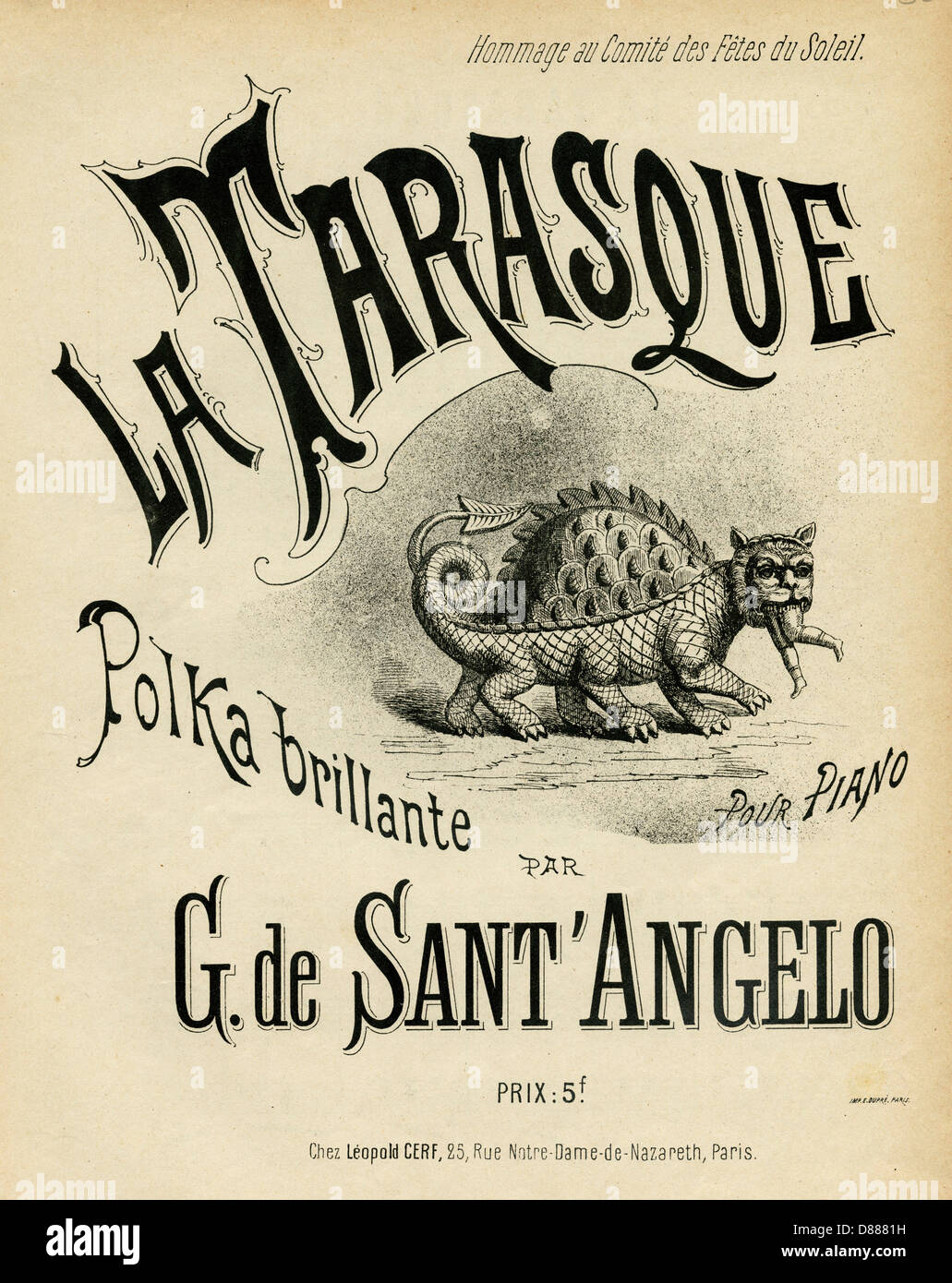 La tarasque immagini e fotografie stock ad alta risoluzione - Alamy