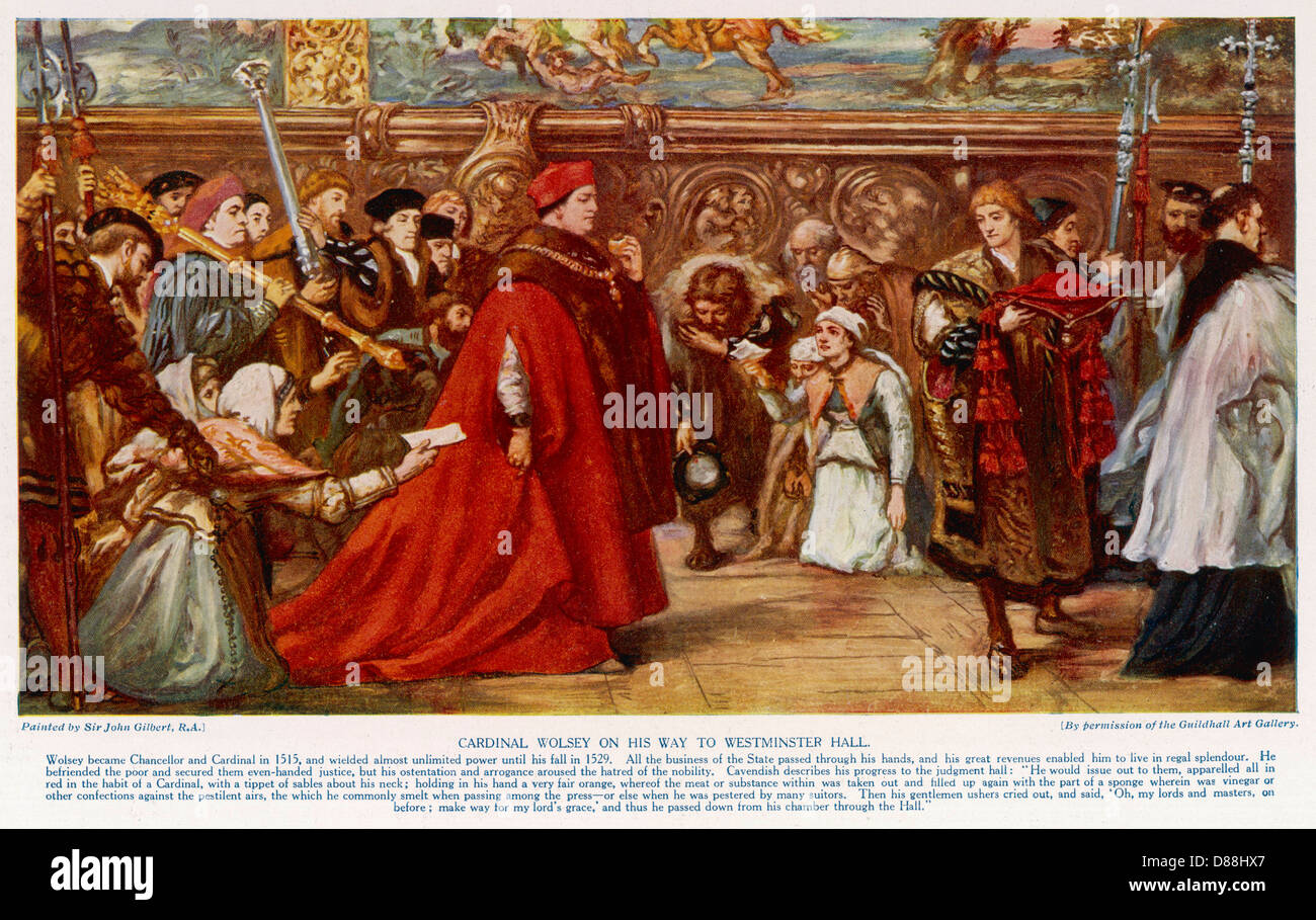 Il cardinale thomas wolsey immagini e fotografie stock ad alta ...