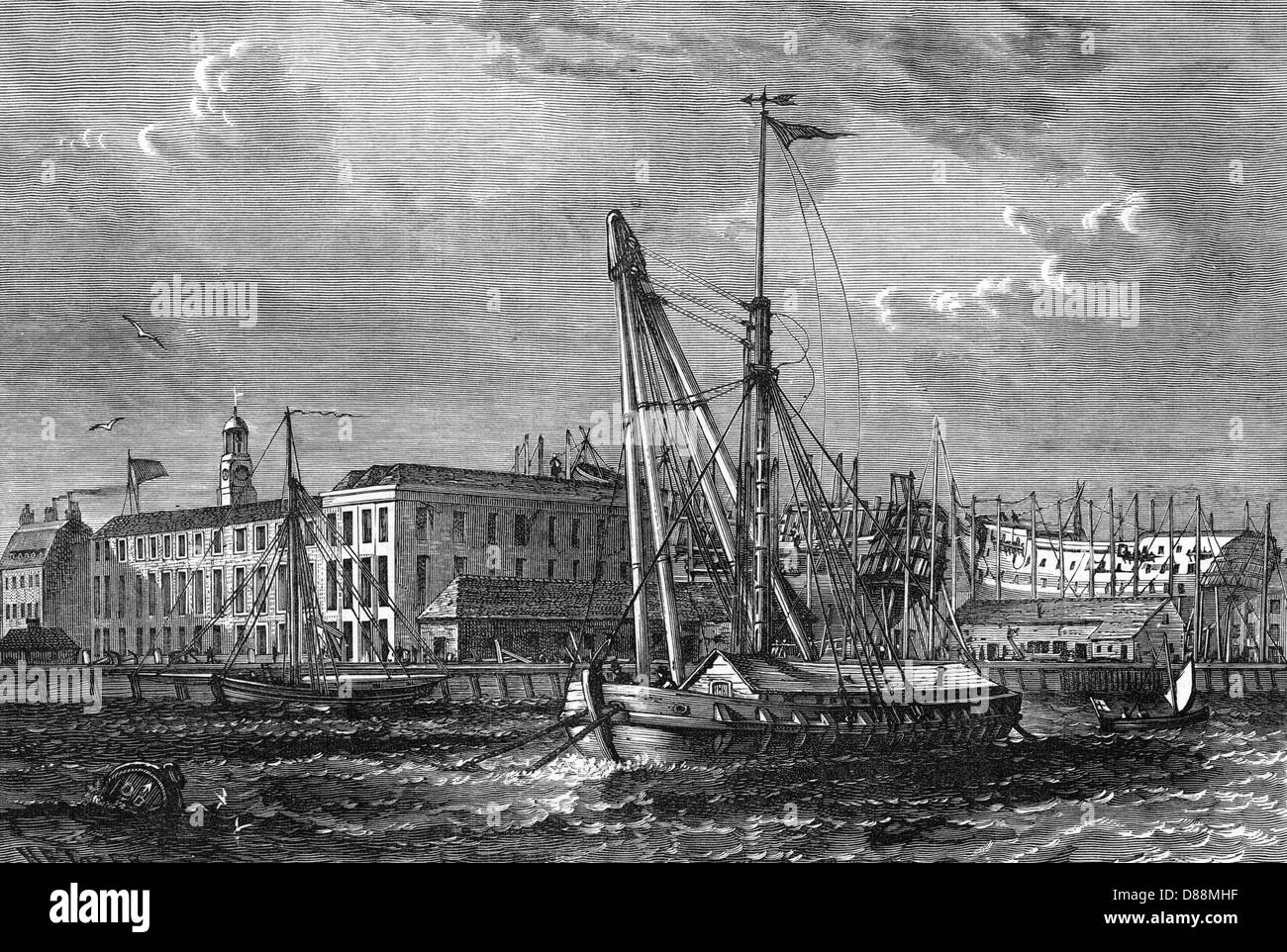 Deptford dockyard immagini e fotografie stock ad alta risoluzione - Alamy