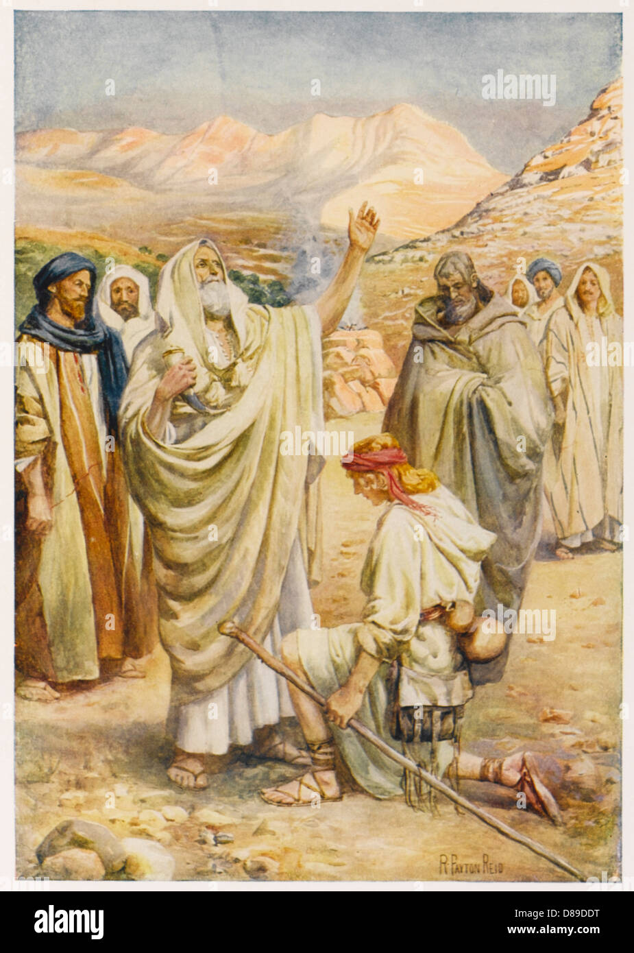 Il profeta samuele unto immagini e fotografie stock ad alta risoluzione ...